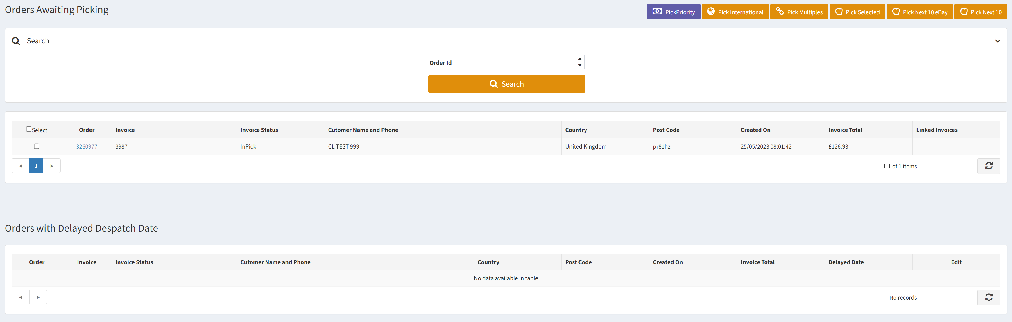 Picking – iBridge Solutions BOB2 WiKi
