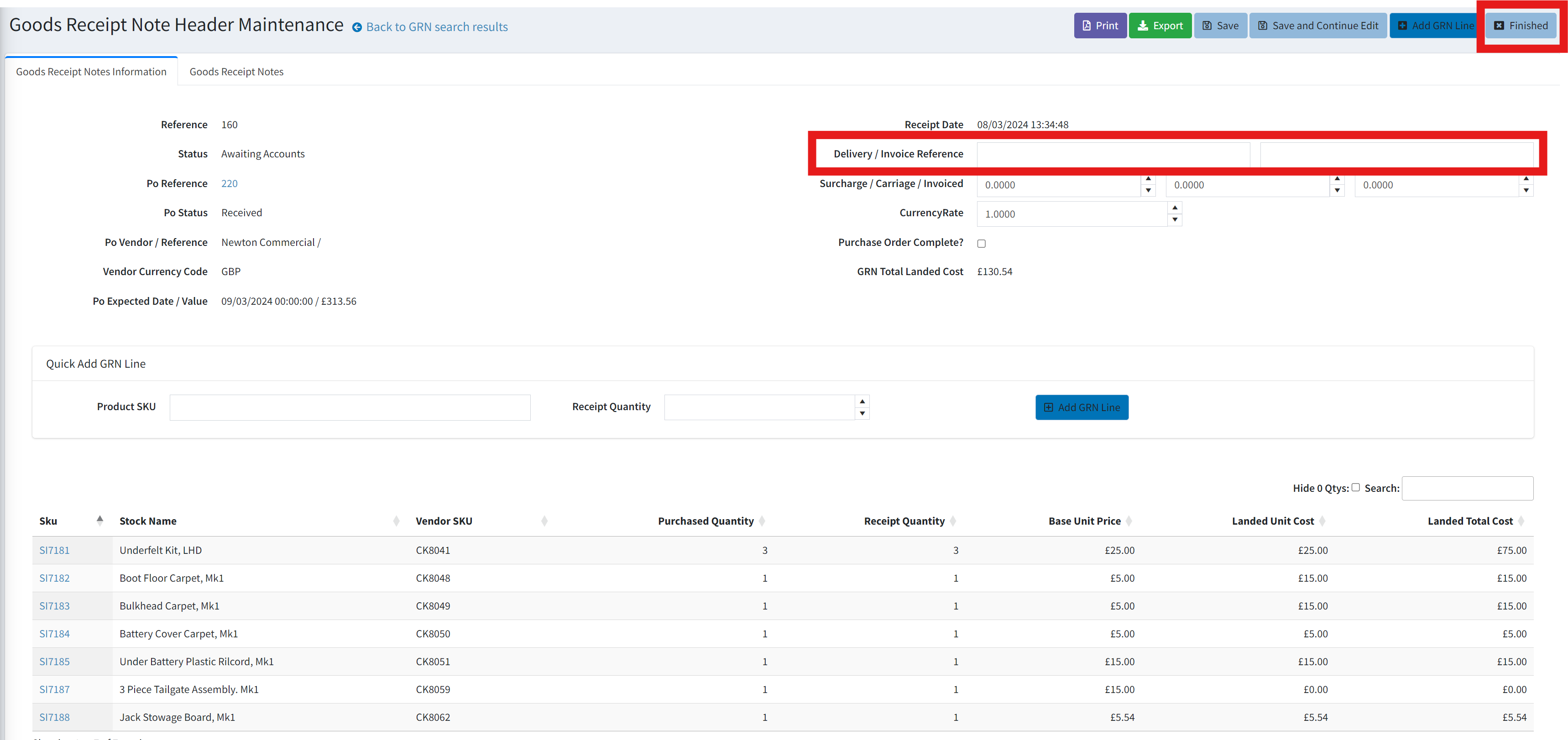 Load Accounts – iBridge Solutions BOB2 WiKi