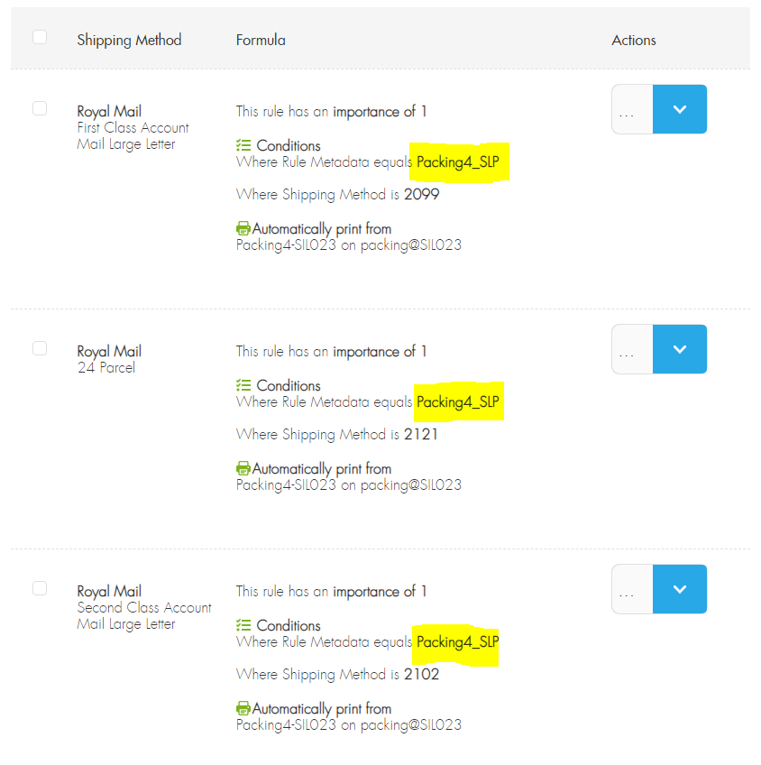 Printing Setup (PrintNode/ShipTheory) – iBridge Solutions BOB2 WiKi