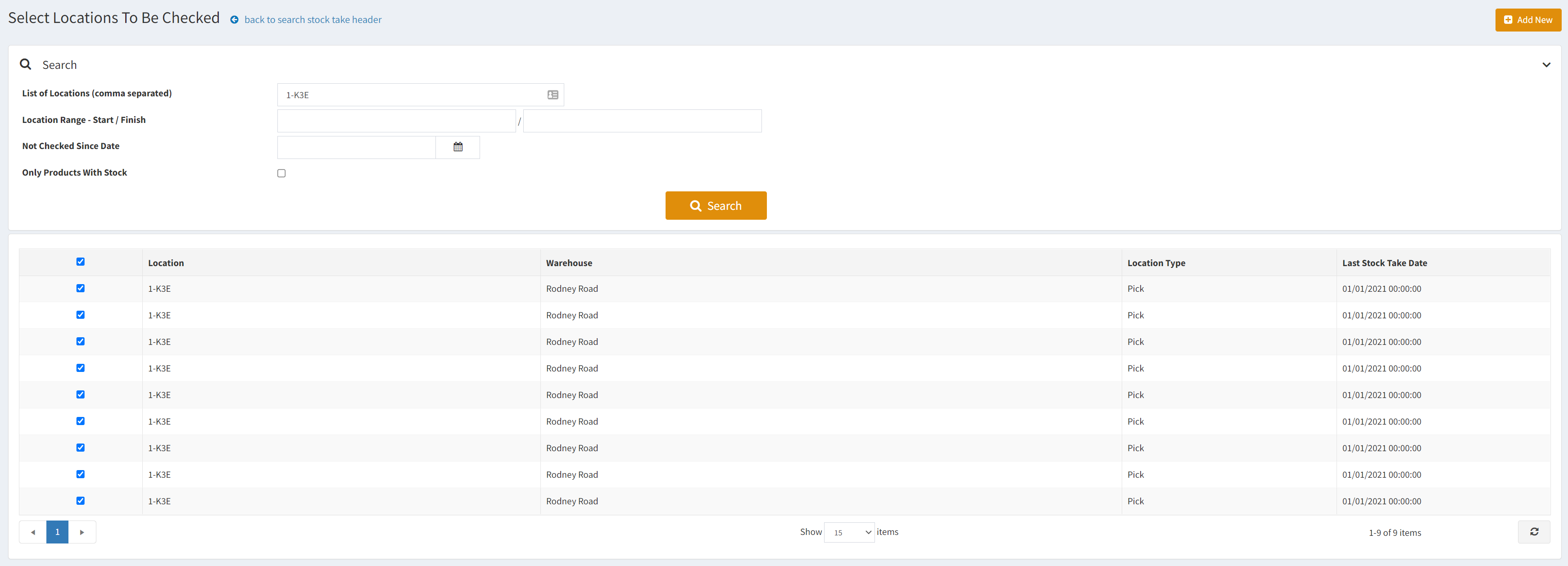 Performing a Stock Take – iBridge Solutions BOB2 WiKi