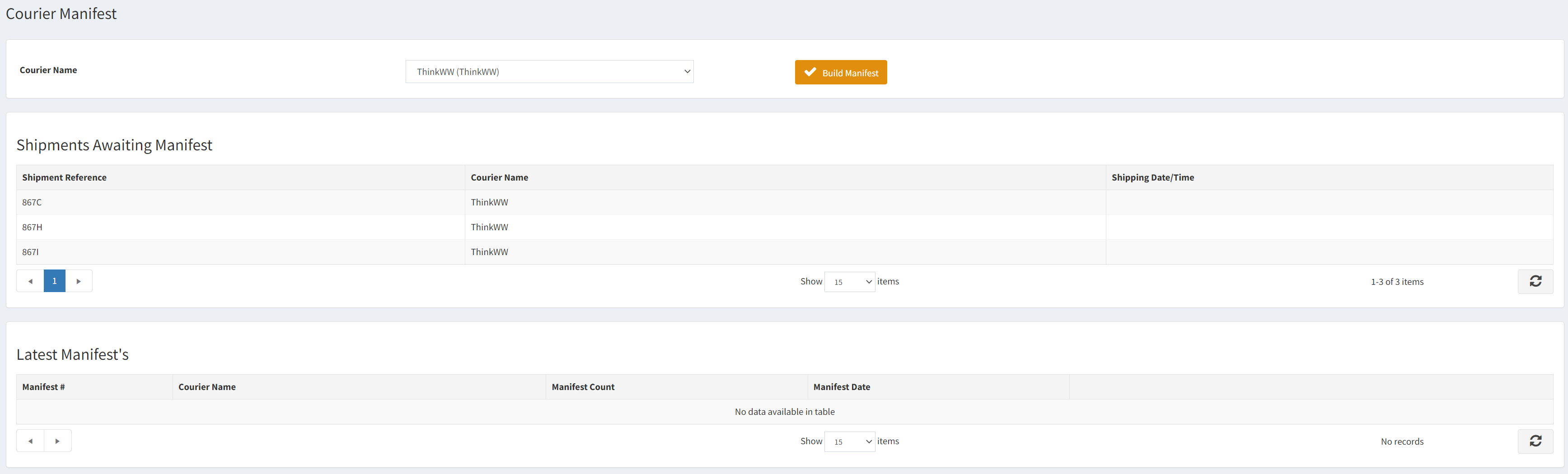 Creating a Manifest – iBridge Solutions BOB2 WiKi